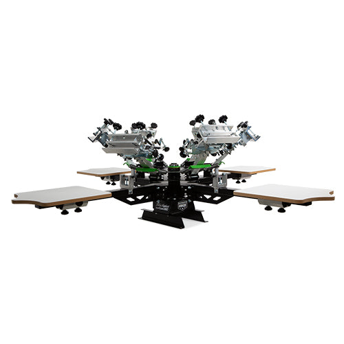 Riley Hopkins 250 Screen Printing Press - 6 Color 4 Station | RileyHopkins.com
